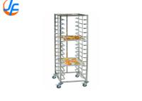 China RK Bakeware China Foodservice NSF Stainless Steel Baking Tray Trolley Bread Bun Pan Oven Rack for sale