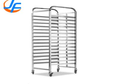 China RK Bakeware China Foodservice NSF 800 600 Stainless Steel  Commercial Baking Tray Oven Rack Bakery Trolley for sale