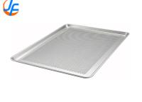 China RK Bakeware China Foodservice Chicago Metallic StayFlat Aluminum Perforated Baking Tray /Bagel Screens for sale