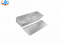 China RK Bakeware China Foodservice NSF Telfon Nonstick Pullman Aluminum Loaf Pan / Baking Mould Cake Toast Bread Mold for sale
