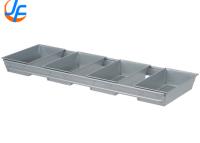 China RK Bakeware China Foodservice NSF Commercial  9'' Pullman Loaf Pan / 4 Strap 5-5/8 By 3-1/8-Inch Bread Pan Set for sale