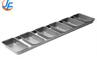 China RK Bakeware China Foodservice NSF Commercial  9'' Pullman Loaf Pan / 4 Strap 5-5/8 By 3-1/8-Inch Bread Pan Set for sale