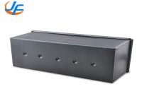 China RK Bakeware China Foodservice NSF  Commercial Pullman Loaf Pan Baking Bread Loaf Pan With Drop On Lid for sale