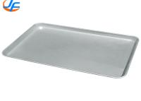 China RK Bakeware China Aluminium Cookie Baking Tray Non Stick Aluminum Sheet Pan For Bread And Cookie for sale