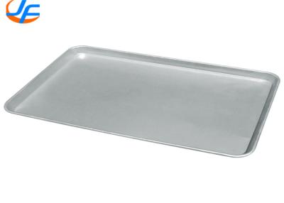China RK Bakeware China Aluminium Cookie Baking Tray Non Stick Aluminum Sheet Pan For Bread And Cookie for sale