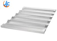 China RK Bakeware China 6 Flute Aluminum Baguette Pan 18
