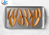 China RK Bakeware China Stainless Steel and Aluminium Baking Tray Aluminium  Jelly Roll Tray for sale