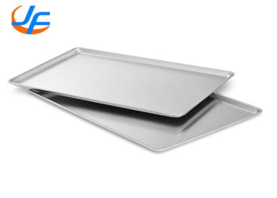 China RK Bakeware China Commercial Aluminium Baking Tray Cookie Sheet Jelly Roll Pan Full Size Half Size Quarter Sheet Pan for sale