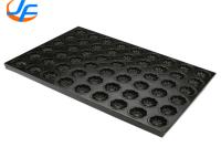 China RK Bakeware China Foodservice 400*600 Commercial Nonstick Square Oval Muffin Baking Tray for sale