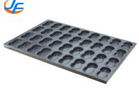 China RK Bakeware China Foodservice 400*600 Commercial Nonstick Square Oval Muffin Baking Tray for sale