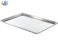 China RK Bakeware China Foodservice 18''X26'' Aluminum Baking Tray / Bread Sheet Bun Pan Flat Baking Tray for sale