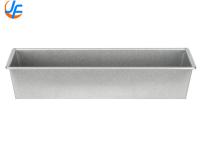 China RK Bakeware China Foodservice NSF Pullman Bread Loaf Pan Aluminum Alloy Totast Bread Pan for sale