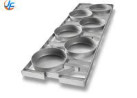 China RK Bakeware China-American Pan Auto Bake Serpentine Line 8 Donut Cake Tray For Industrial Bakeries for sale