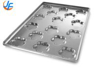 China RK Bakeware China-Chicago Metallic 25400 Glazed Aluminized Steel Madeleine Pan  Mini Star Specialty Cake Pan for sale