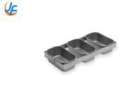 China RK Bakeware China -340G Mackies 4Straps Hearth Bread Pan Aluminized Steel, Seamless construction for sale