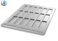 China RK Bakeware China Foodservice 49015 Chicago Metallic Glazed Aluminized Steel Full Size Sub Sandwich Bun Baking Tray Pan for sale
