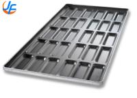 China RK Bakeware China Foodservice 41053 Chicago Metallic Glazed Aluminized Steel Blunt End Hoagie Bun Pan Tray for sale