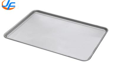 China RK Bakeware China-800*600mm Nonstick Commercial Aluminum Baking Tray Flat Sheet Pan Bread Bun Pan 600x400mm for sale