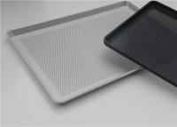 China RK Bakeware China Foodservice Aluminum Perforated Baking Trays , 600 X400mm Aluminium Sheet Pan for sale