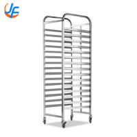 China RK Bakeware China-Full Welded High Quality Baking Oven Rack 800*600 Baking Tray Trolley for sale
