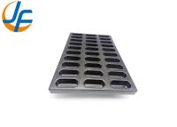 China RK Bakeware China Foodservice Oval Shape Industrial Cupcake Tray For Wholesale Bakeries for sale