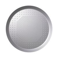 China RK Bakeware China-Hard Anodized Crispy Crust Perforated Aluminum Pizza Pans For Pizza Hut for sale