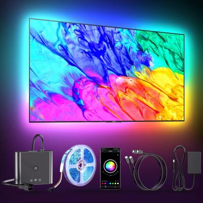 China 55-65 Inch LED Backlights TV Strip Lights With HDMI 2.0 Sync Box And 4K HDR Support for sale