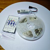 China Enchanting Parties Copper Body Light Strings Portable 5V RGB SMD 5050 LED Light Strip for sale