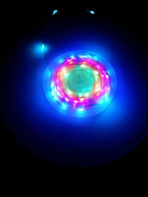 China 5V RGB SMD 5050 LED Light Strip with 24-KEY Control Set 5Meter/roll 50000 Working Time for sale