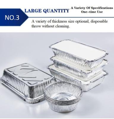 China Suitable for food-grade aluminum lunch boxes in the catering industry, customized service, with over ten years of professional factory support for sale