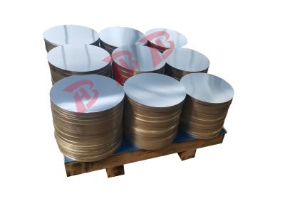 China 1050 1100 3003  Series Circle Plate Decorative Aluminum Sheet Metal Panels For Cookwares for sale