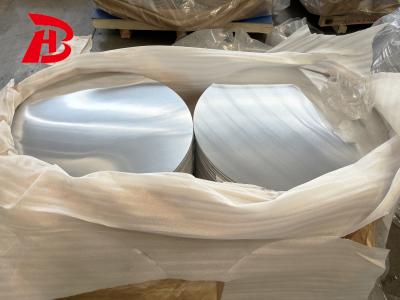 China Aluminum Circles 1050/1060/1080/1100 Φ80-1600MM 0.3-6.0MM Silver Customizable Cookware Grade for sale