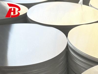 China Lightweight Silvery Aluminum Circles 1100 0.3-6.0MM for Reflective Projects for sale