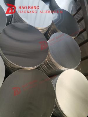China Alloy 3003 Silvery Aluminium Circle And Disc Used For Cookware for sale