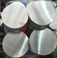 China Uniform Silvery Aluminum Circles 1050 80-1600MM Dia for Lighting Reflectors for sale
