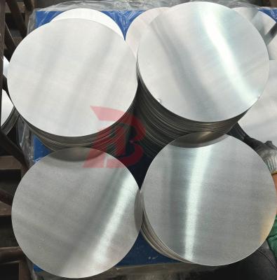 China Uniform Silvery Aluminum Circles 1050 80-1600MM Dia for Lighting Reflectors for sale