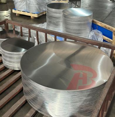 China Uniform Silvery Aluminum Circles 1050 80-1600MM Dia for Lighting Reflectors for sale