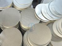 China Uniform Silvery Aluminum Circles 1050 80-1600MM Dia for Lighting Reflectors for sale