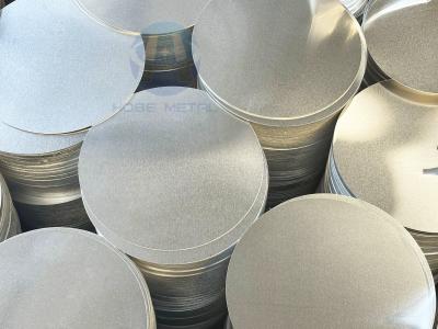 China Uniform Silvery Aluminum Circles 1050 80-1600MM Dia for Lighting Reflectors for sale
