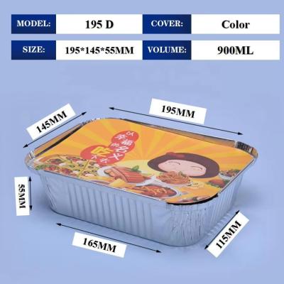 China Suitable for food-grade aluminum lunch boxes in the catering industry, customized service, with over ten years of professional factory support for sale