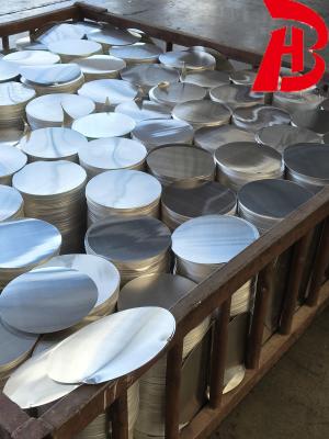 China Rust-Resistant Silvery Aluminum Circles 1080/1100 0.3-6.0MM for Decor Fixtures for sale