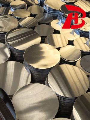China Aluminium Discs Circles customizable for various kitchenware applications with thickness ranging from 0.3 to 6 millimeters for sale