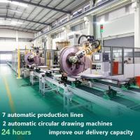 China 7 automatic production  lines,2 automatic circular drawing machines,24 hours no-stop production, improve our delivery capacity for sale