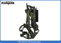 China Dustproof Manpack COFDM Video Transmitter , Mobile Video Transmission System  for Soliders for sale