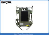 China 10 Watt Manpack COFDM Video Transmitter H.264 Walkie - Talkie Transmission System for sale