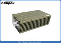 China 300-900mHz Mobile COFDM Wireless Transmitter , 5000mW USV Long Range Video Transmission for sale