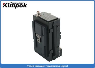 China 720P Digital COFDM Wireless Transmitter , 5W RF Wireless Video Audio Sender with Backpack for sale