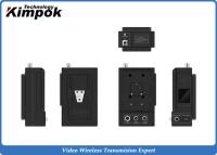 China 720P Digital COFDM Wireless Transmitter , 5W RF Wireless Video Audio Sender with Backpack for sale