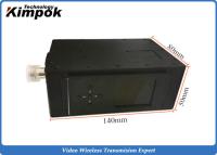 China Light Weight SD Cofdm Video Wireless Transmitter 3-5w Adjustable Mini Size for sale