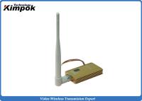 China Professional Wireless Video Transmitter With 1500mW , 2KM Transmit Distance for sale